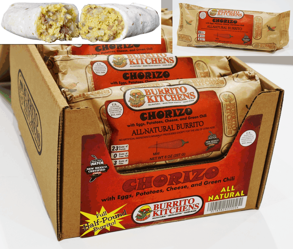 Burrito Kitchens - The best frozen burrito you'll ever have!